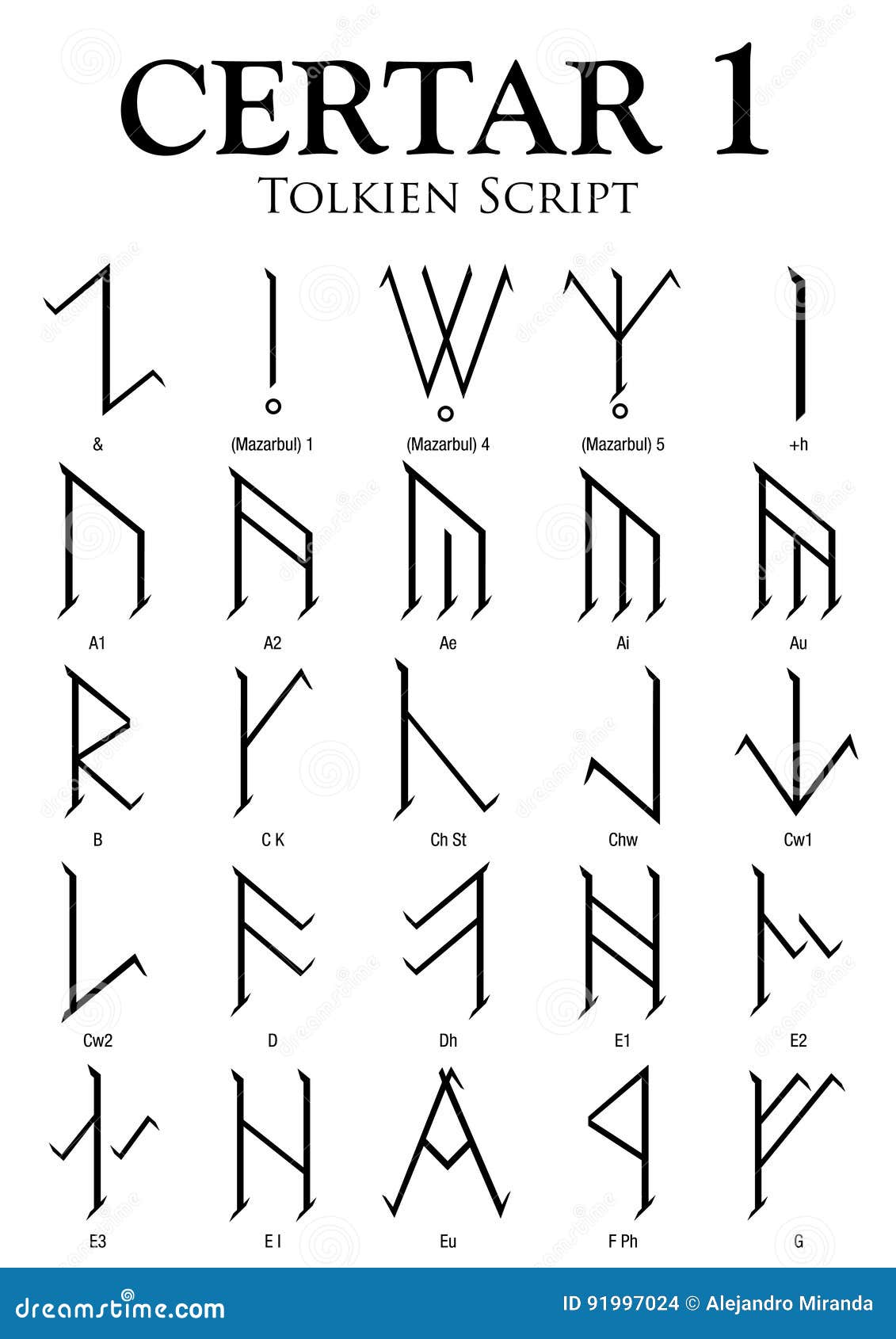 Tengwar Cartoons, Illustrations & Vector Stock Images - 10 Pictures to ...