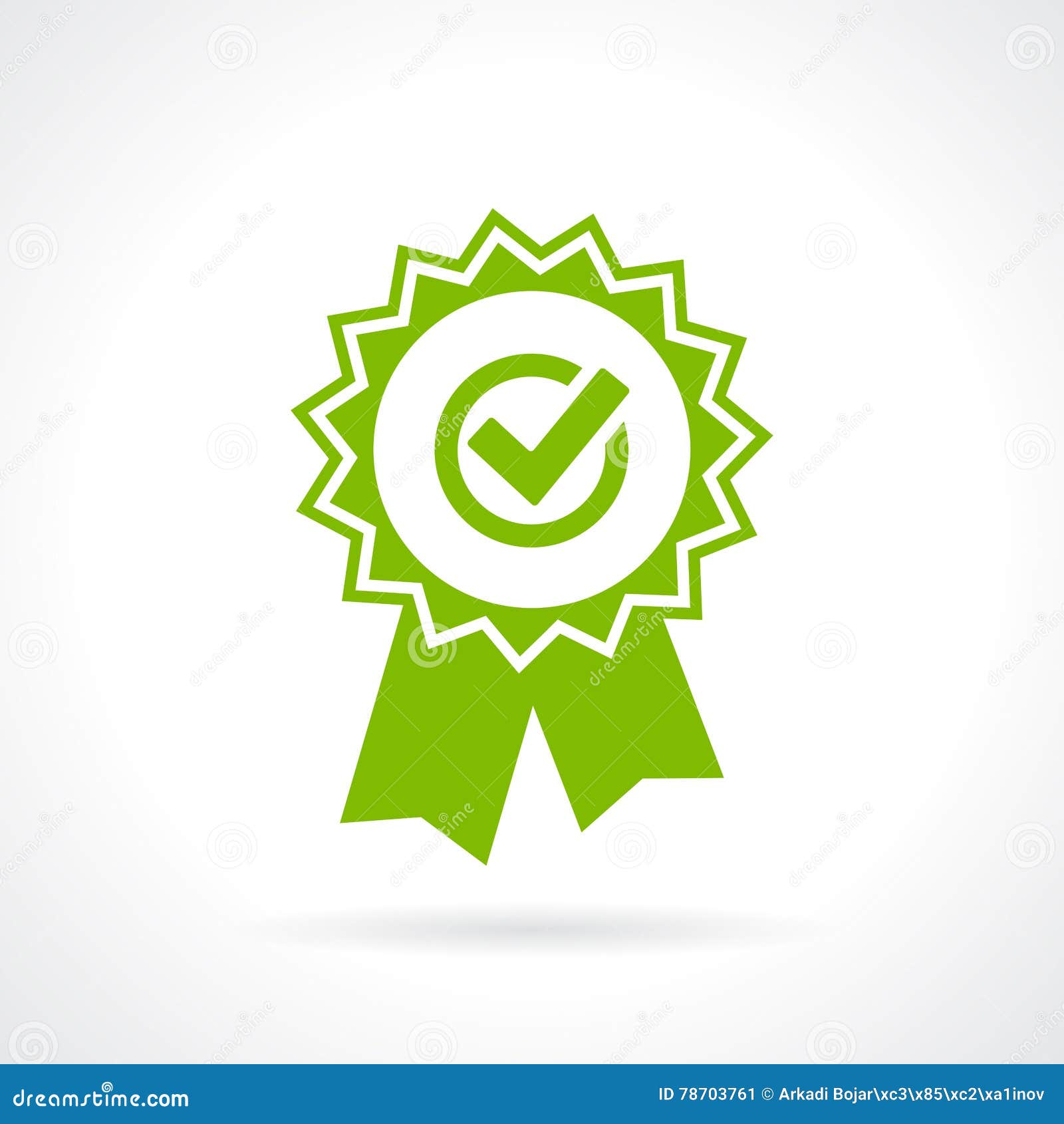 Certificado Da Garantia De Qualidade Ilustração do Vetor - Ilustração ...