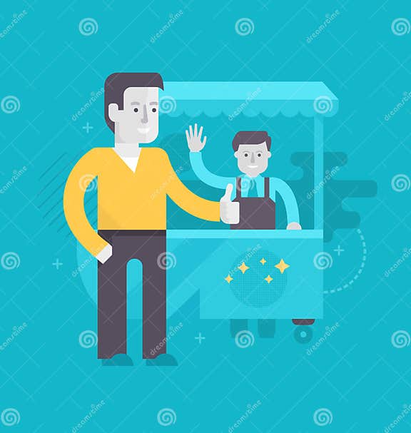 Certificado De Cliente Satisfecho Ilustración del Vector - Ilustración ...