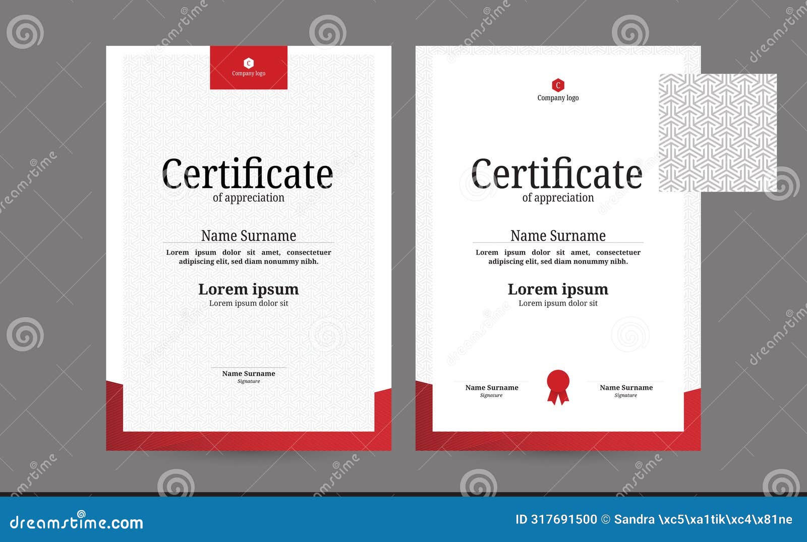 Certificate Diploma Graduation Document Template Stock Vector ...