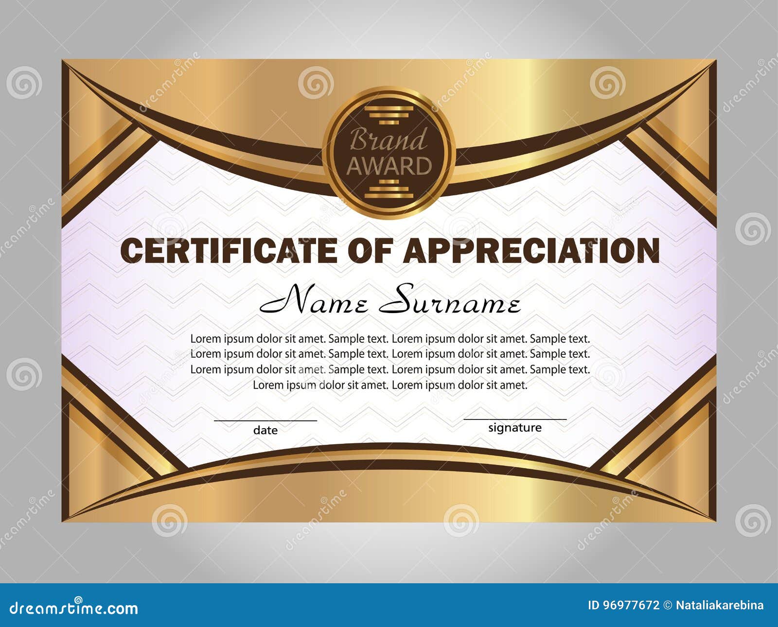 Certificates Of Appreciation Template