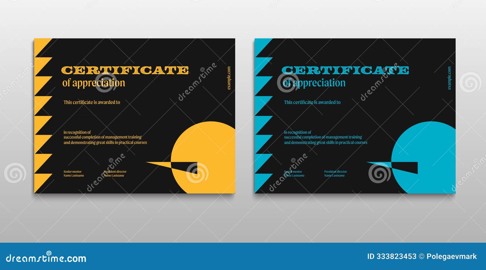 Certificate Of Appreciation Template Design. Elegant Business Diploma Layout For Training ...