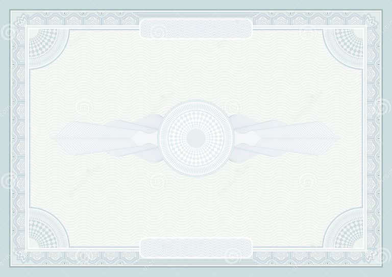 Certificate background stock vector. Illustration of blank - 27475857