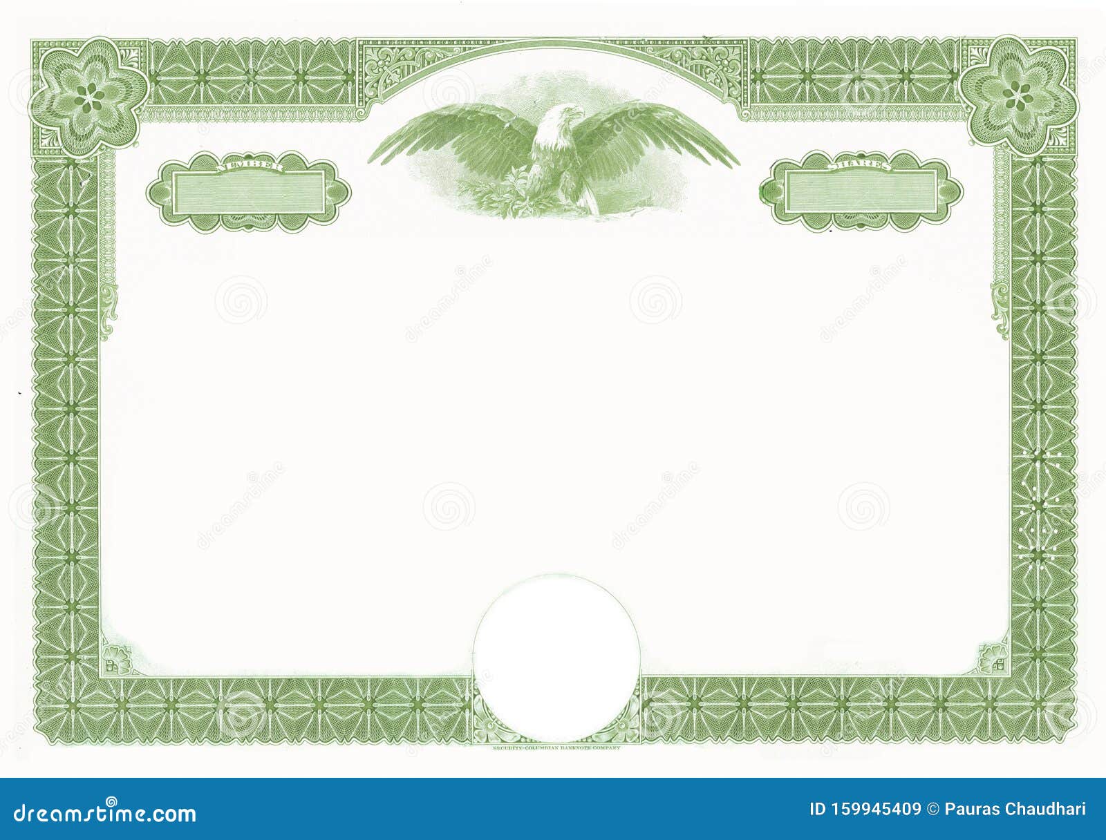 Green Certificate Borders