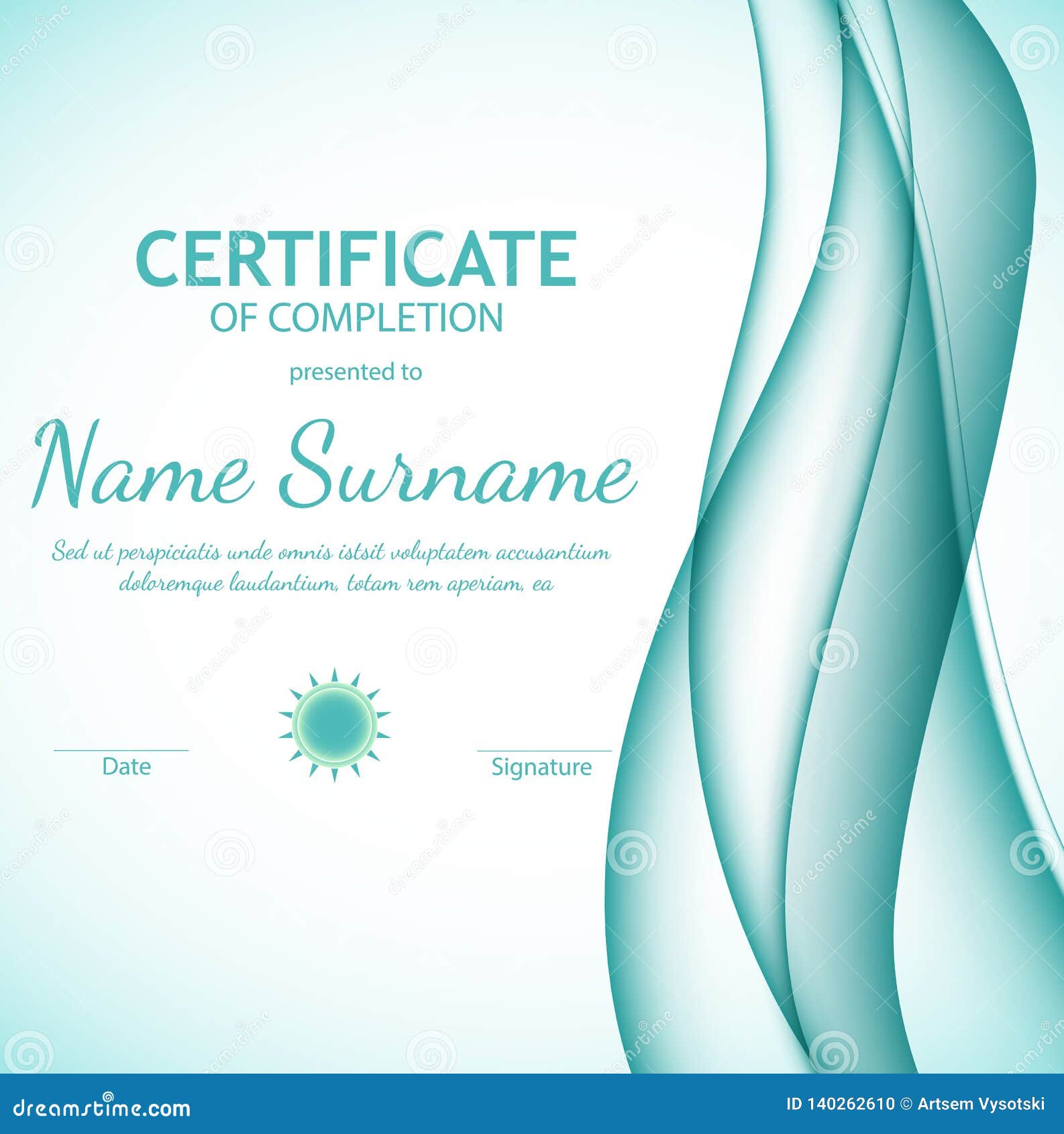 Formal Certificate Of Completion Template