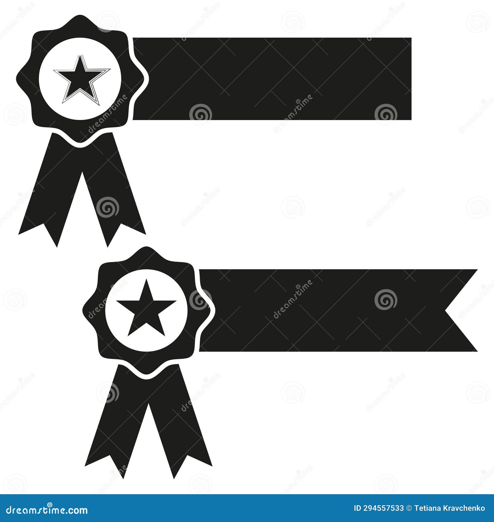 Certificate Emblem Recommend Icon. Vector Illustration. EPS 10 Stock ...