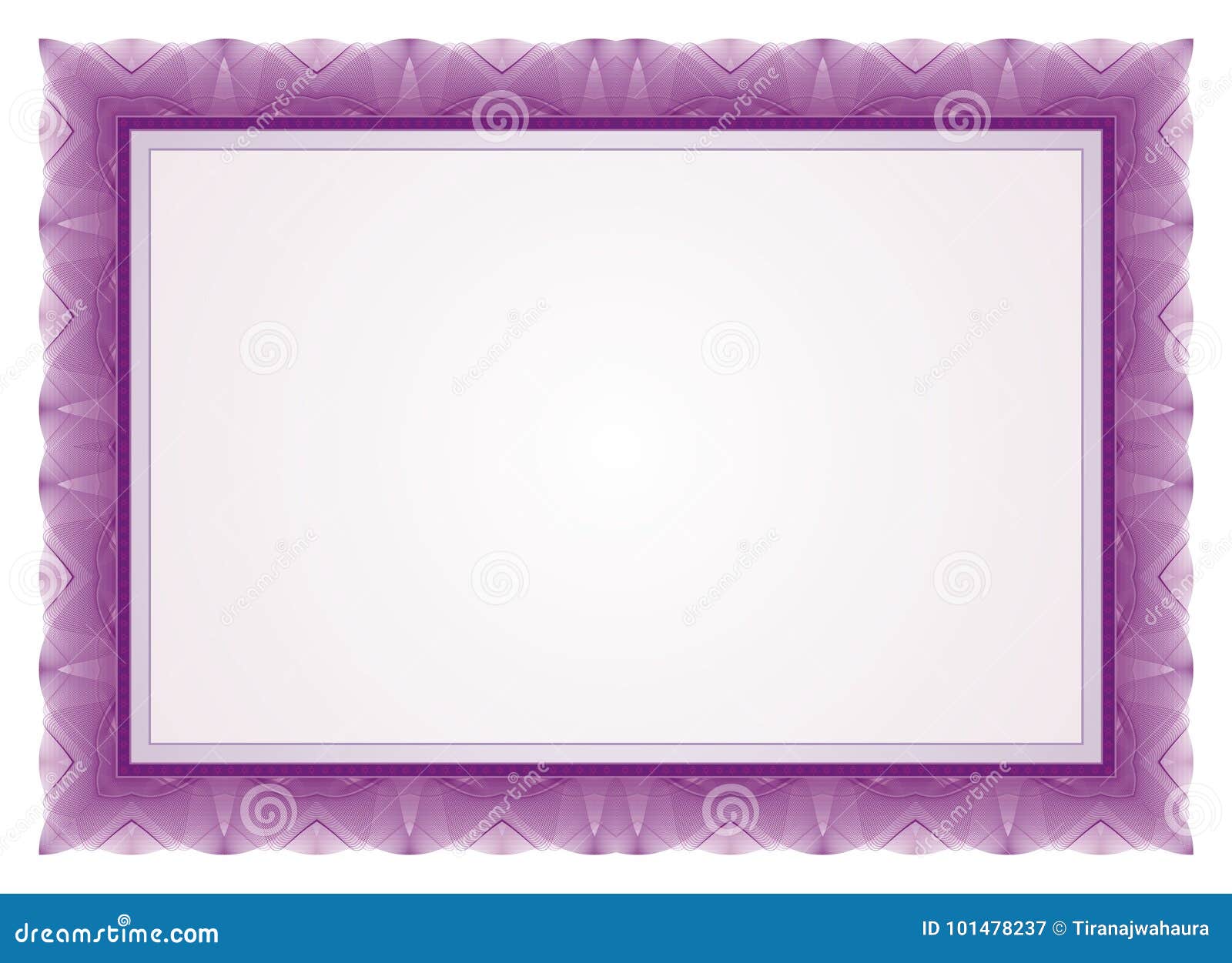 Elegant Purple Border