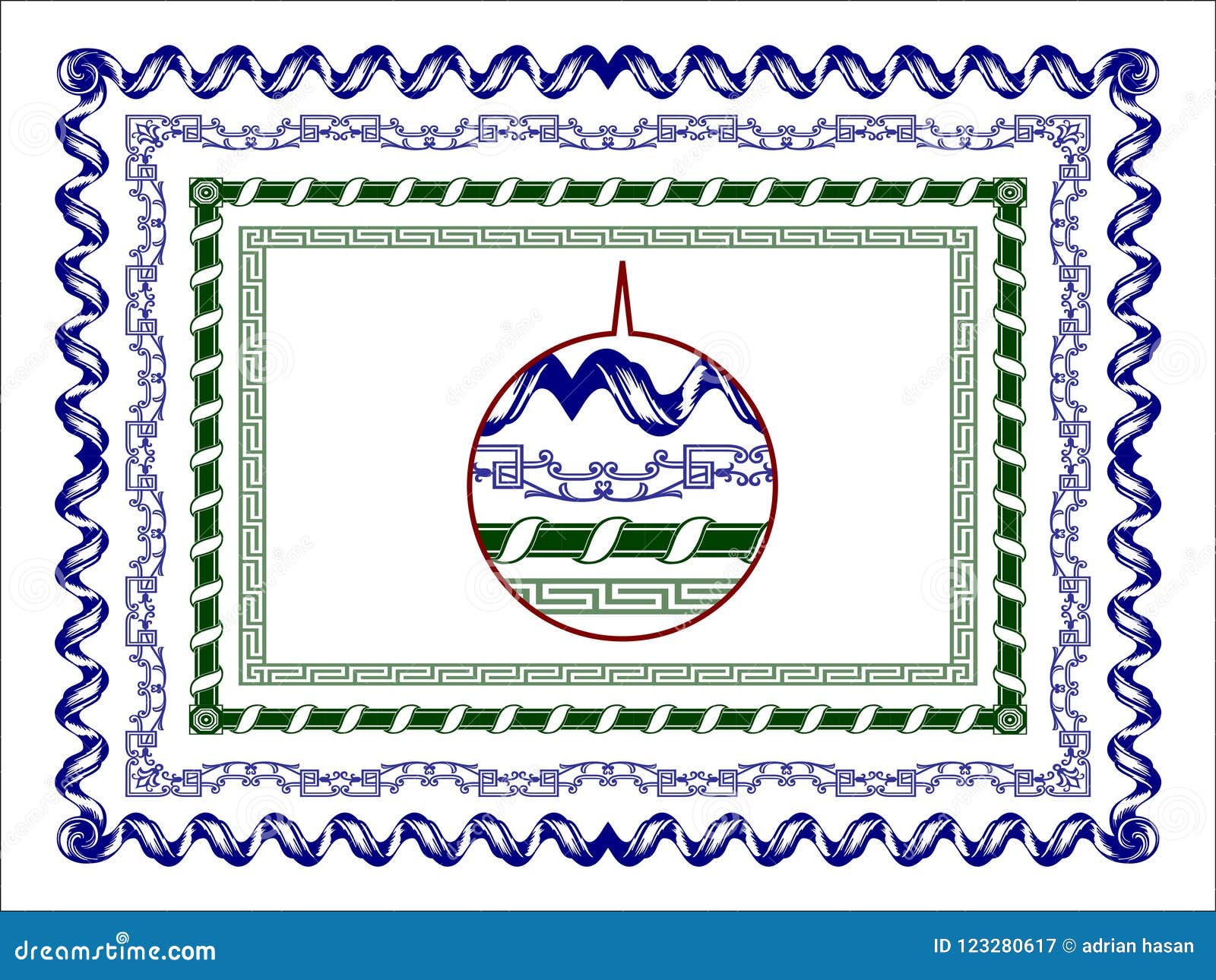 Certificate Frame, Modern, Minimalis and Elegant Stock Illustration ...