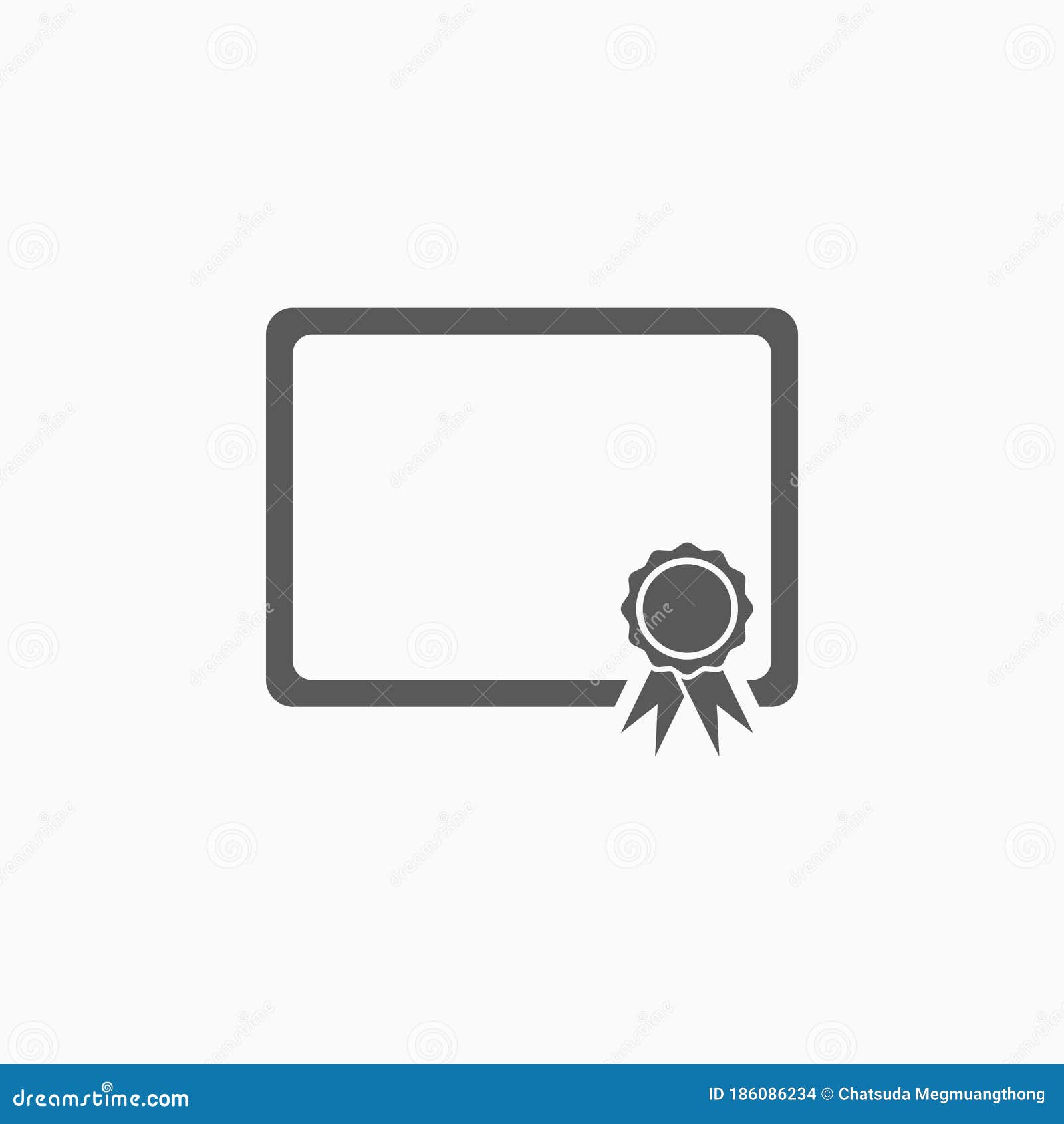 Certificate Icon, Award Vector, Diploma, Certificate, Credentials ...