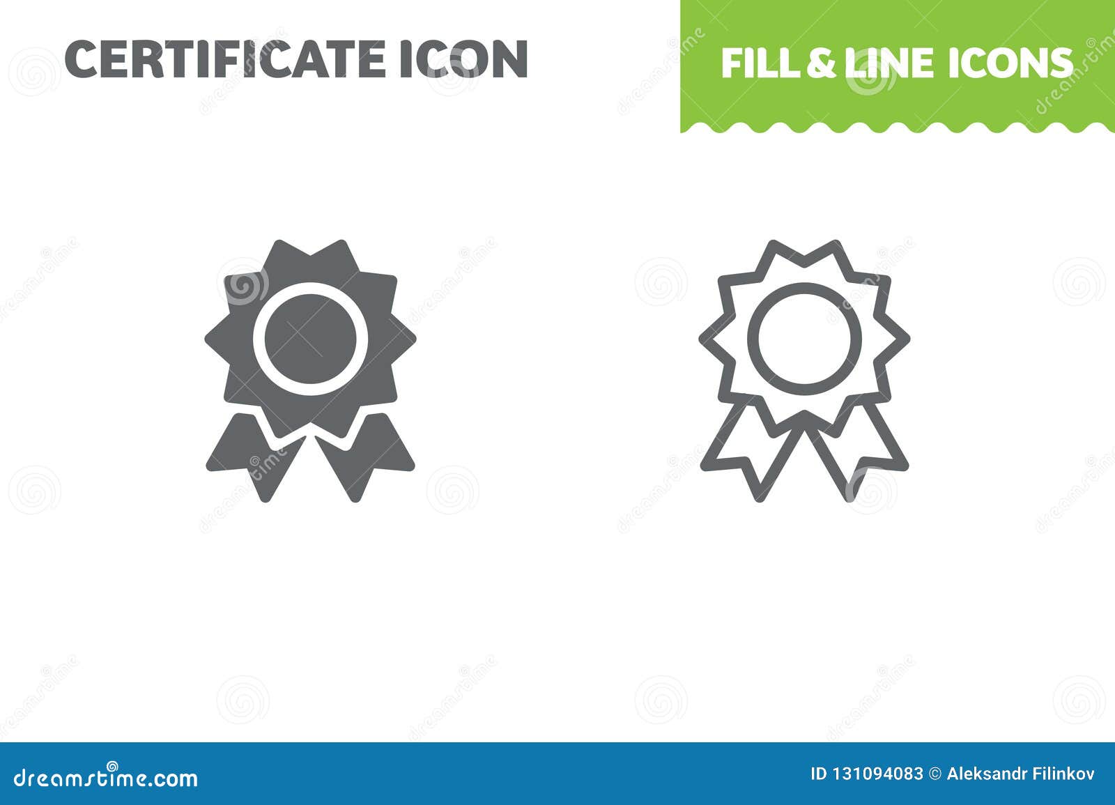 Certificate icon, vector. stock vector. Illustration of diploma - 131094083