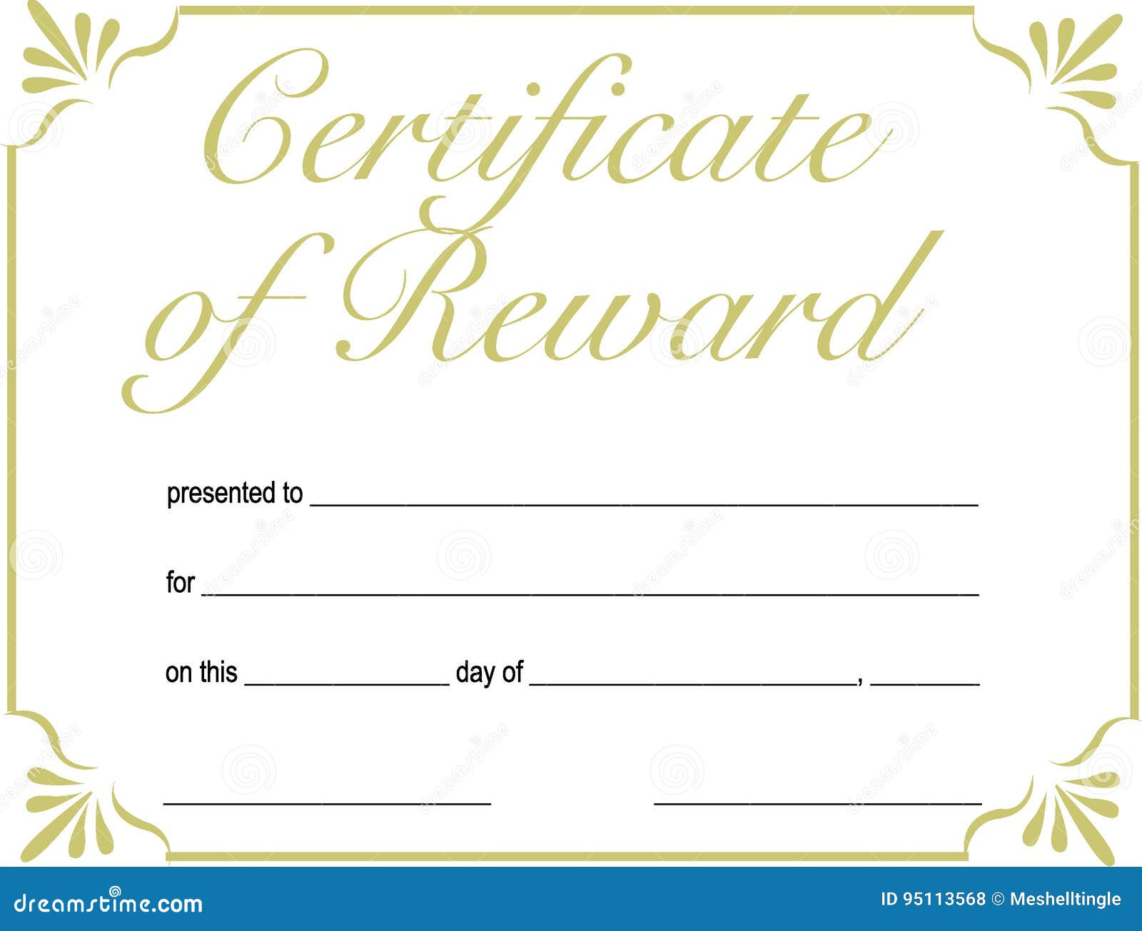 Printable Reward Certificates