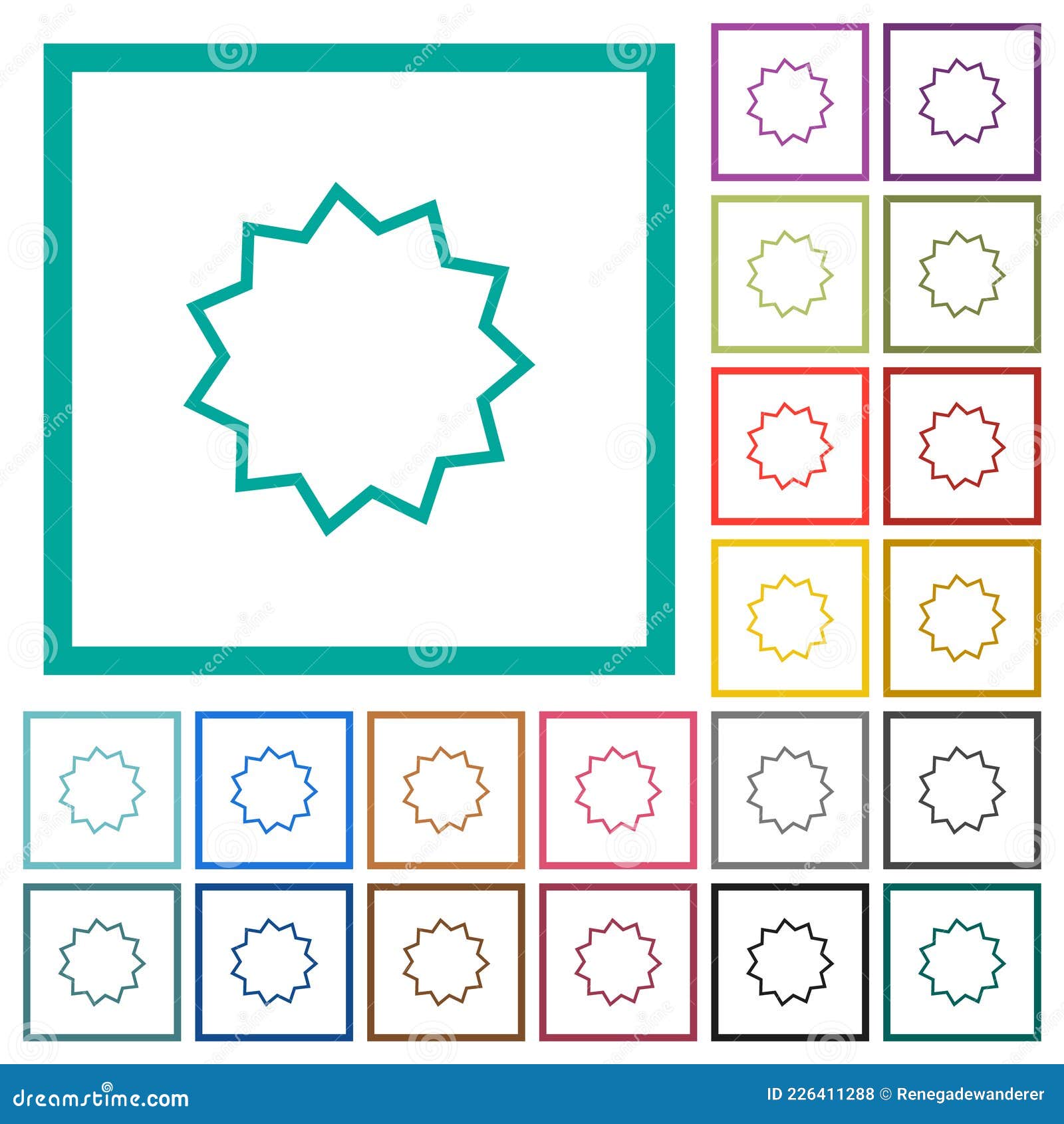 Certificate With A Sticker. Vector Illustration | CartoonDealer.com ...