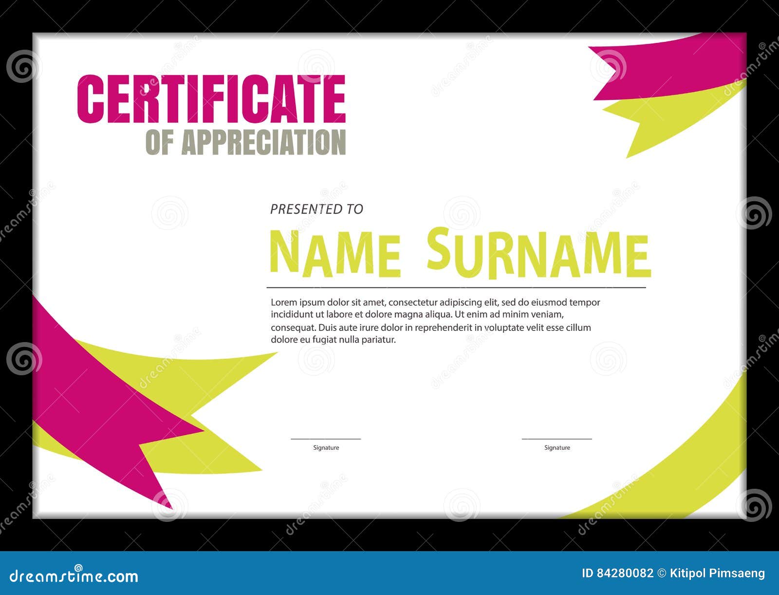 Certificate Template,abstract Diploma Layout. Stock Vector ...