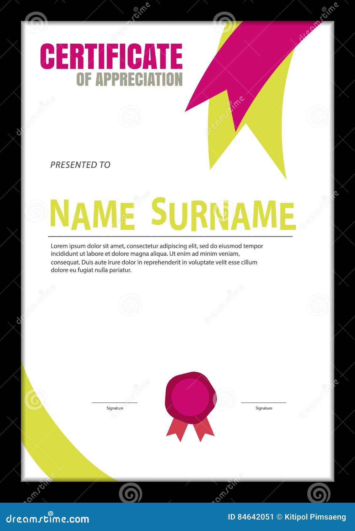 Certificate Template,abstract Diploma . Stock Vector - Illustration of ...