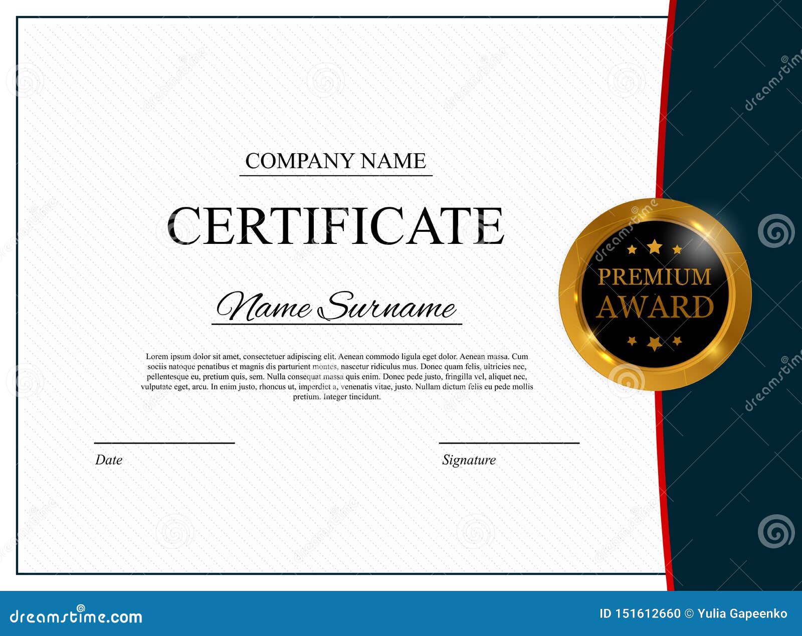 Certificate Template Background. Award Diploma Design Blank Stock ... Certificate Template Background. Award Diploma Design Blank Stock ...