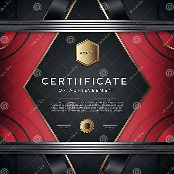 Certificate Template Design Generative Ai. Quality Certificate and Education Technology ...