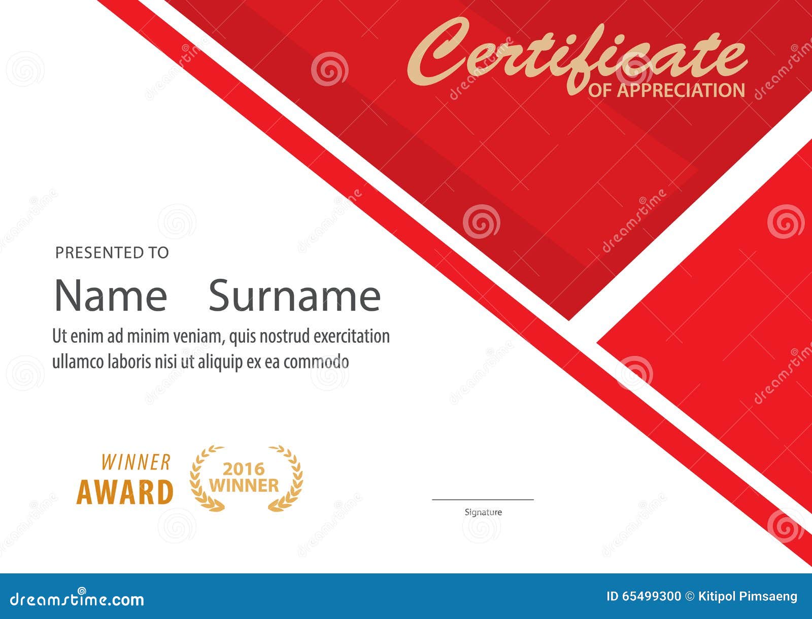 Certificate Template,diploma Layout Stock Vector - Illustration of ...