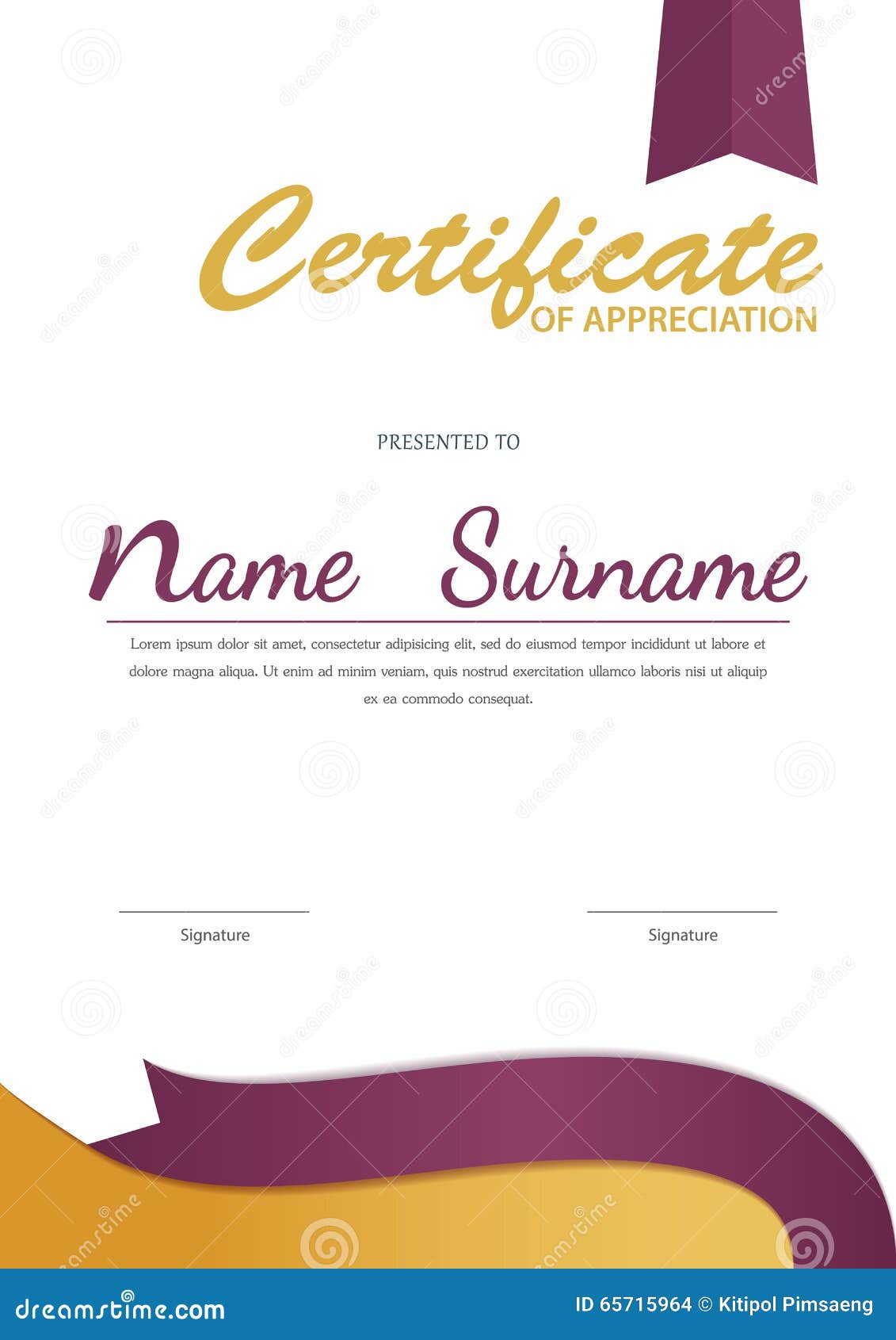 Certificate Template,diploma Layout Stock Vector - Illustration of ...