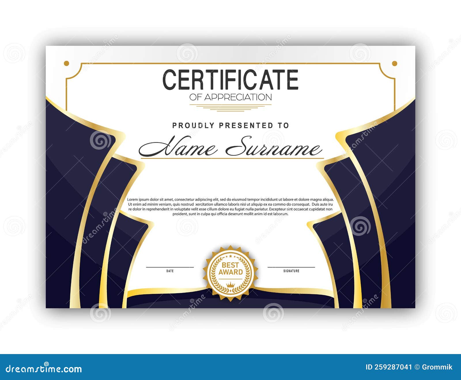 Professional Development Certificate Template