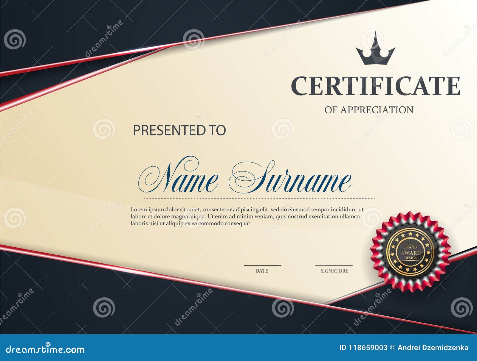 Certificate Template with Luxury RED Elegant Pattern, Diploma Design ... Certificate Template with Luxury RED Elegant Pattern, Diploma Design ...