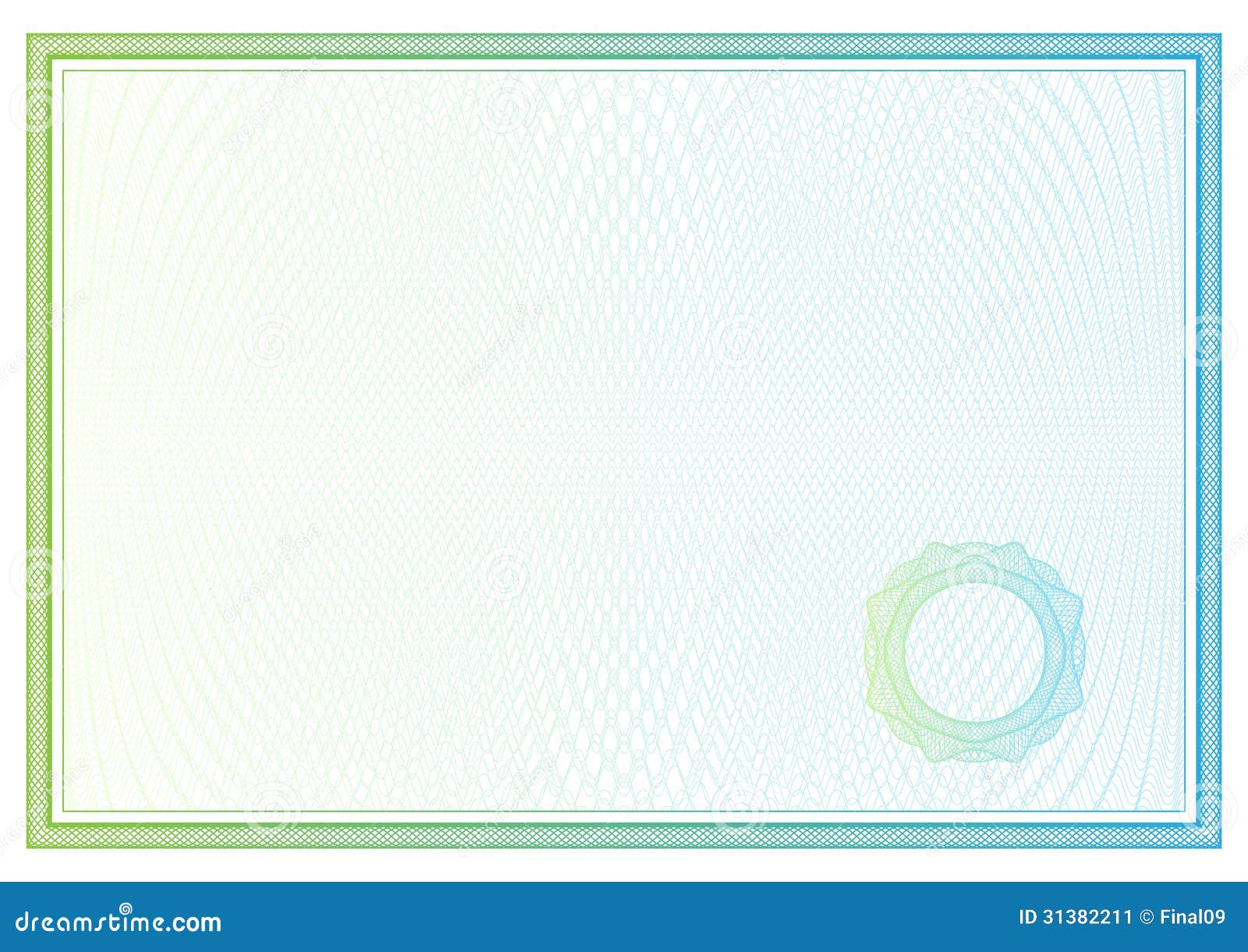 Certificate. Vector Pattern for Currency, Diplomas Stock Vector ...