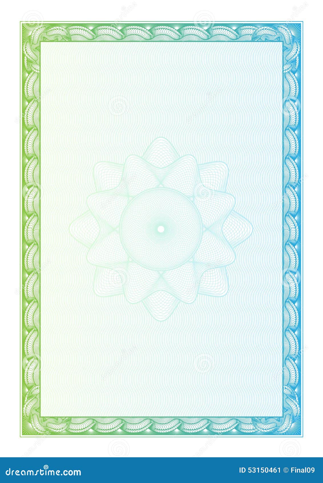 Certificate. Vector Pattern Currency and Diplomas Stock Vector ...