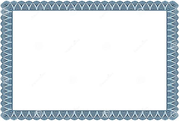 Certification border stock illustration. Illustration of award - 8642545