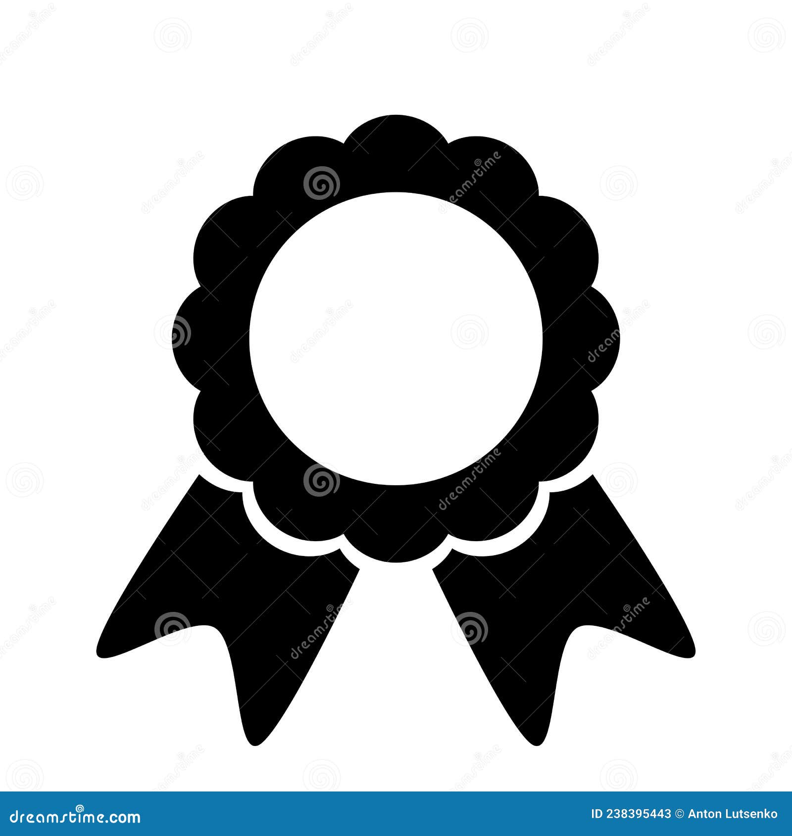 Certification Stamp or Seal, Badge with Ribbons for Sertificate Vector ...