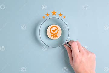 Certification and Standardization Process, Certificate Guarantee Icon ...