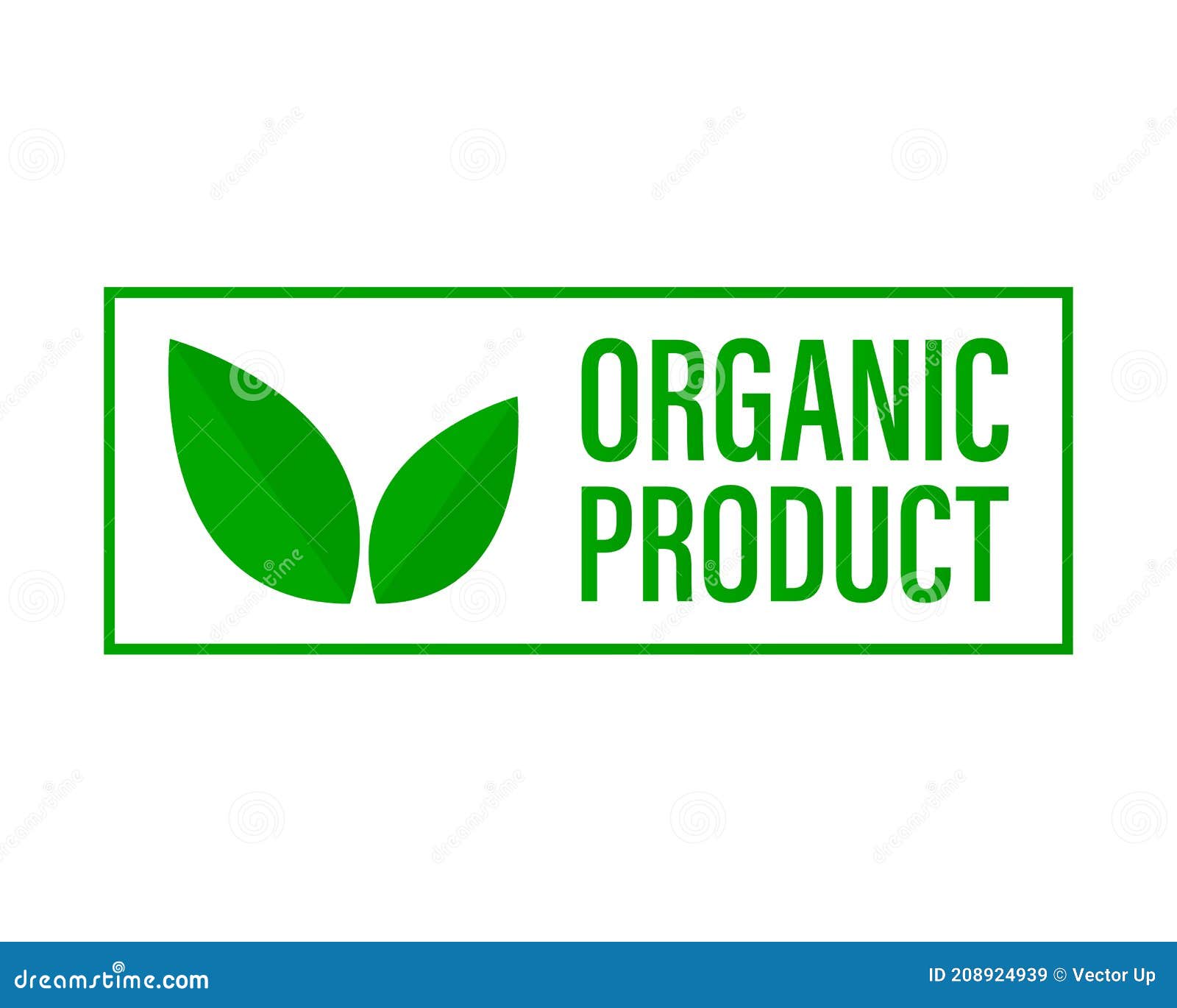Certified Organic Product Stamp Emblem Ilustration Stock Vector ...