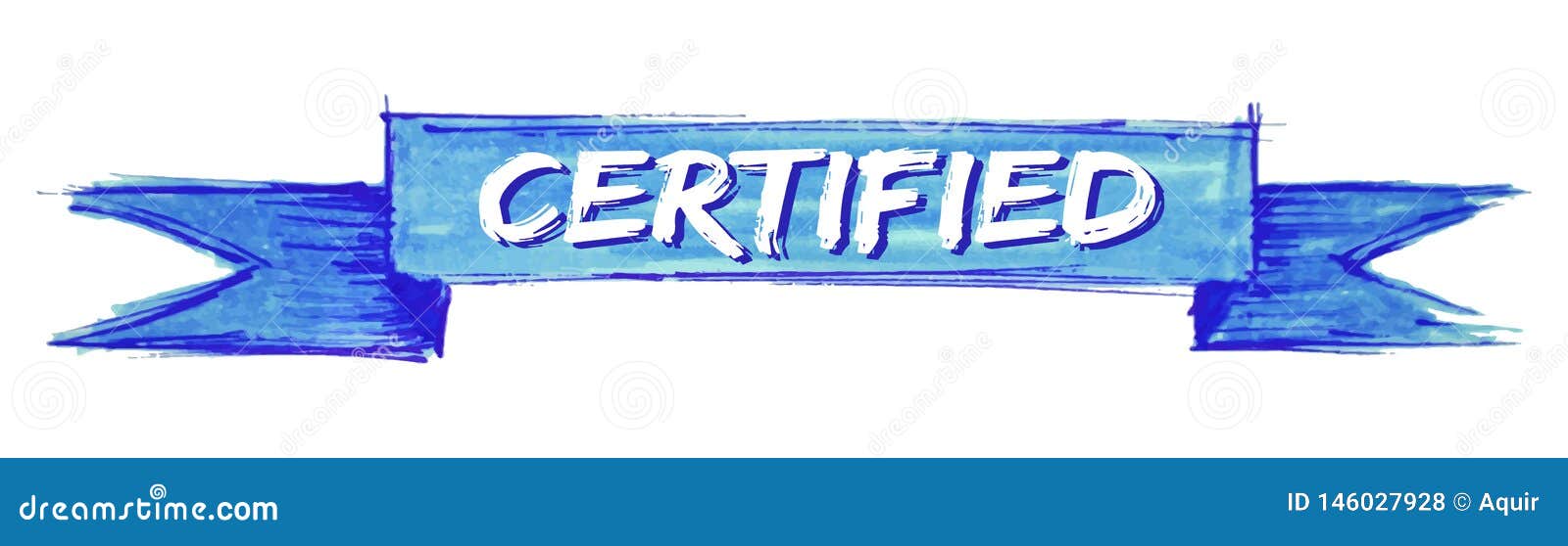 Certified ribbon stock vector. Illustration of price - 146027928
