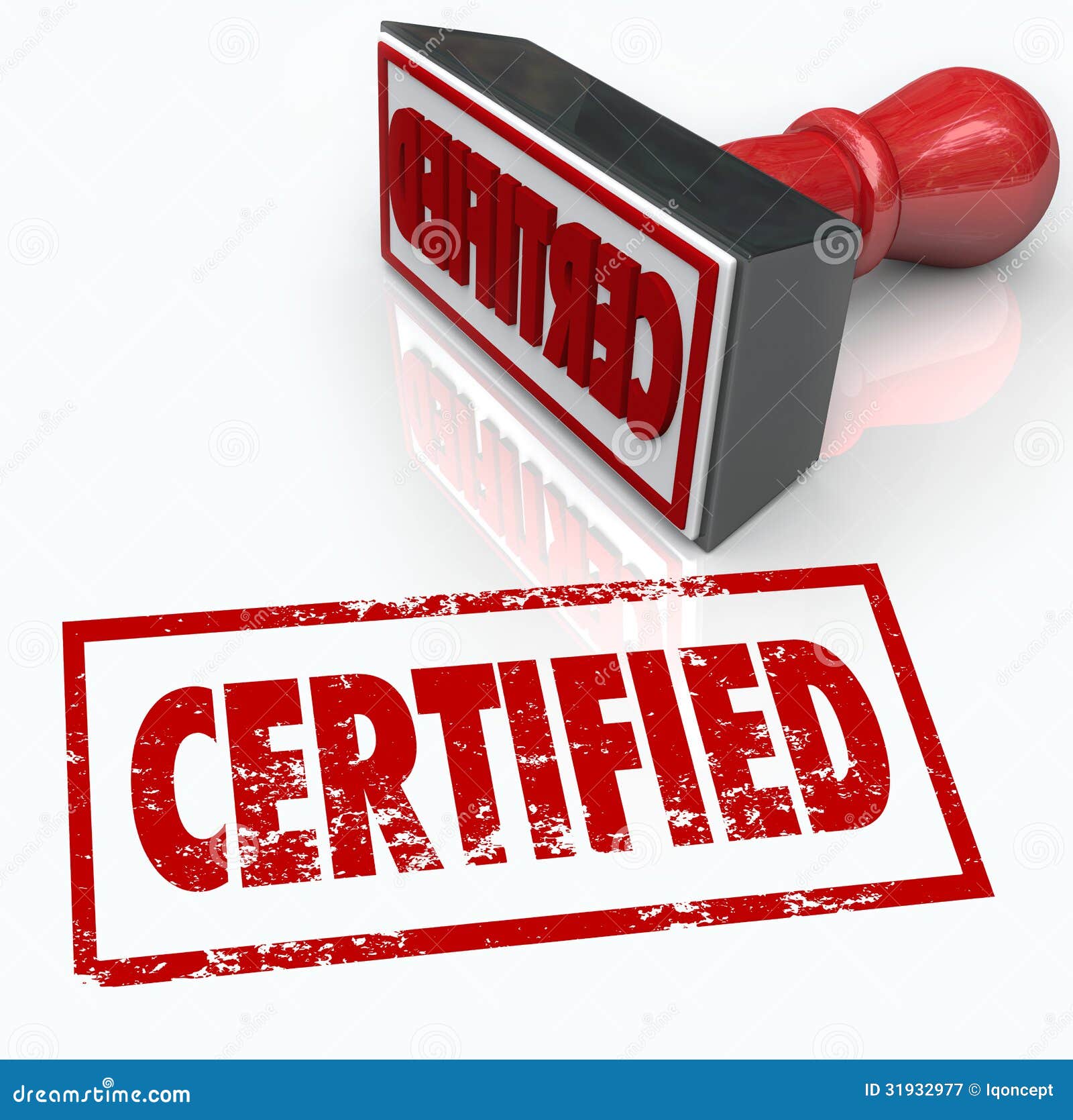 Official Document Stamp Official Document Stamp