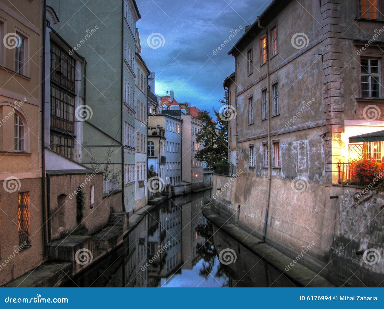 Certovka Canal in Prague stock photo. Image of vultava - 6176994