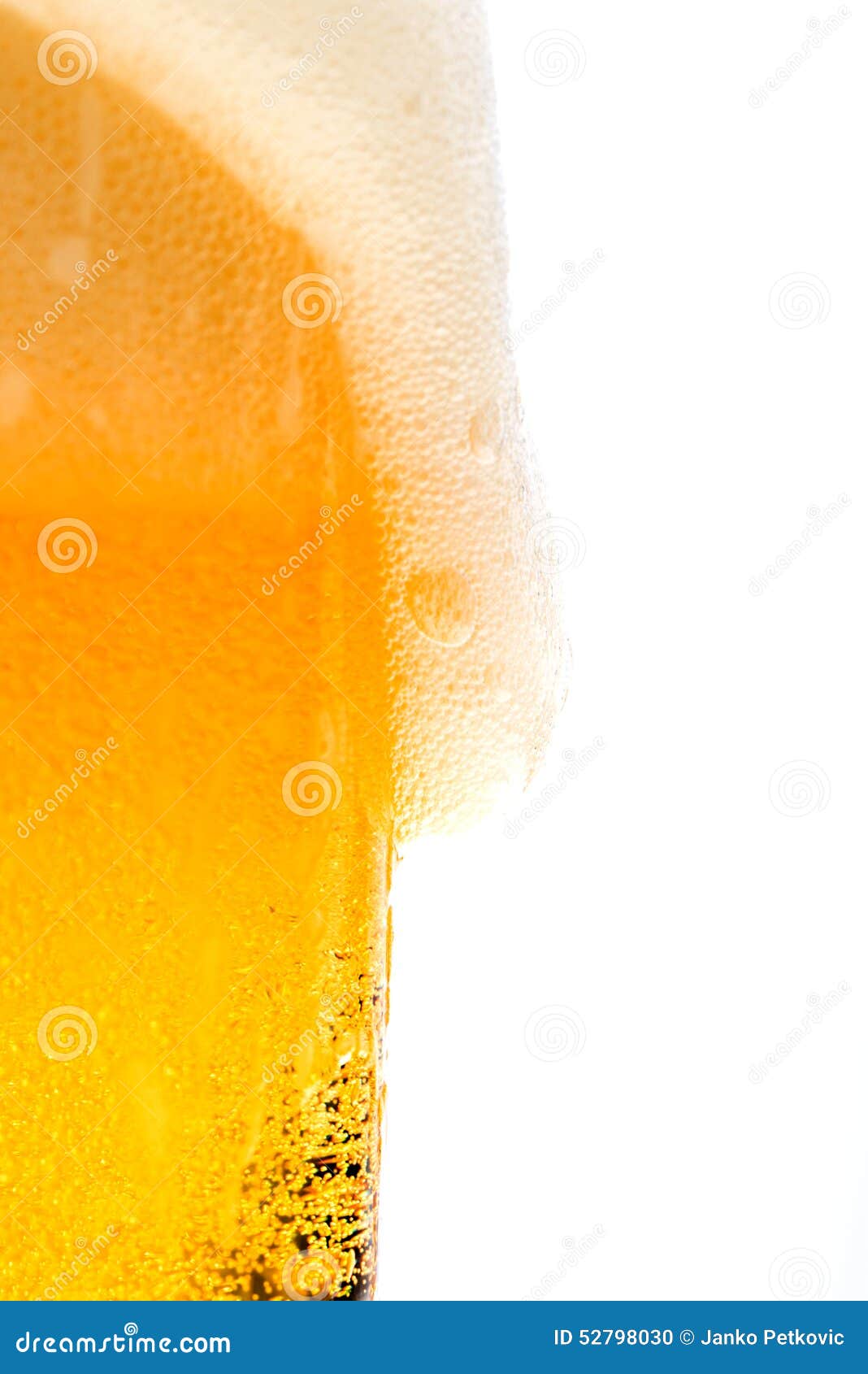 Cerveja Textured Com Espuma Foto de Stock - Imagem de geada, frescor ...