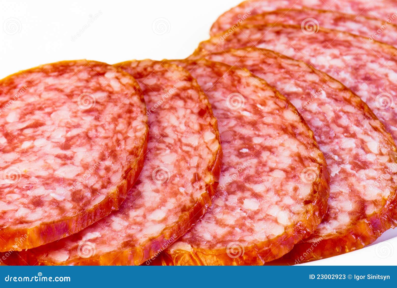 Cervelat stock image. Image of wurst, appetizer, meat - 23002923