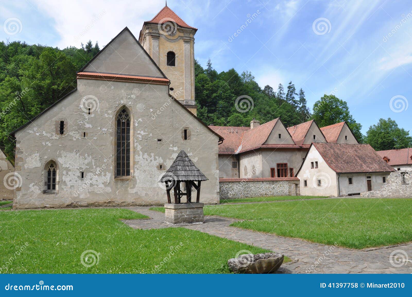 Cerveny klastor, monastery stock photo. Image of blue - 41397758