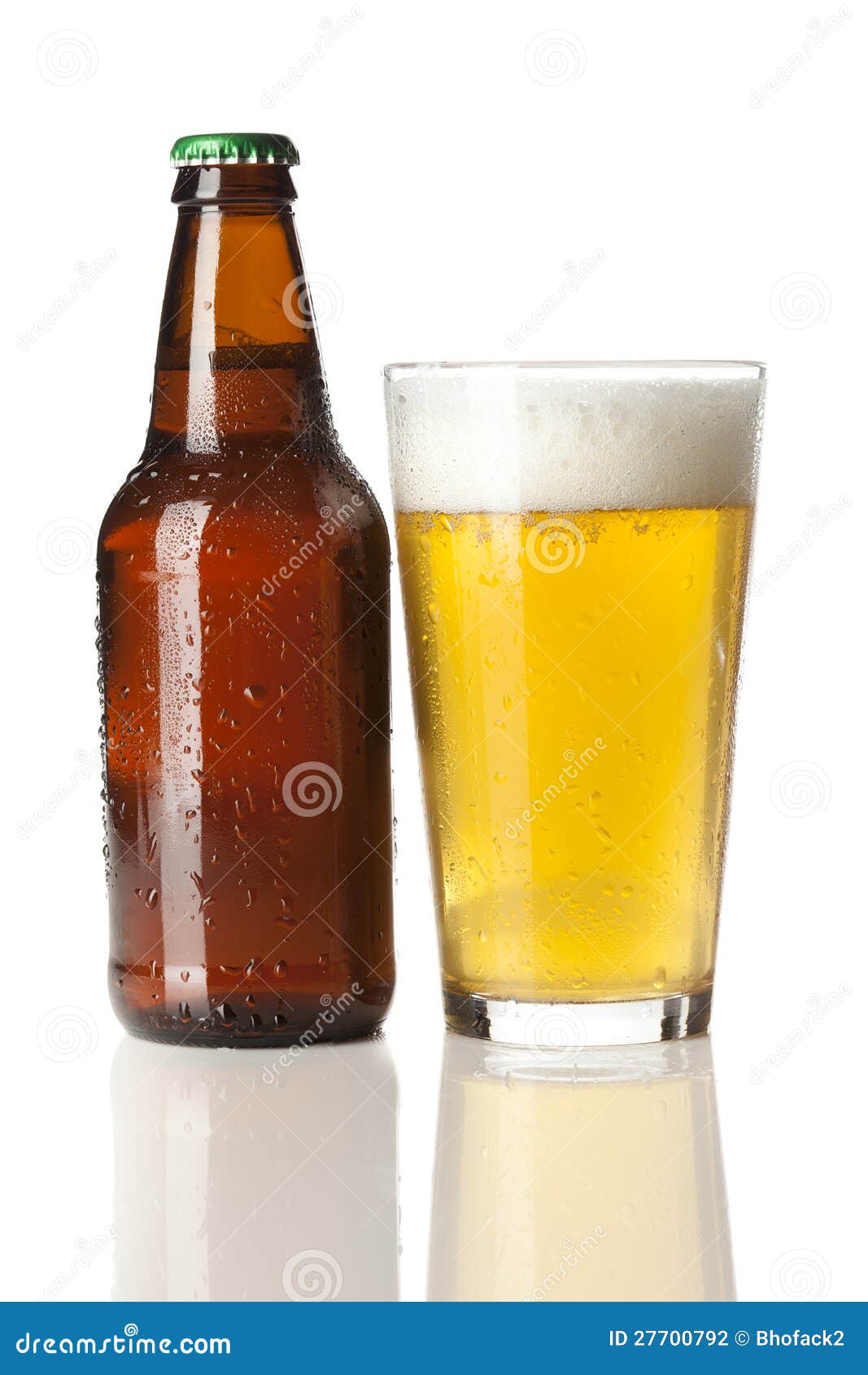 Cerveza Helada De Restauración Foto de archivo - Imagen de bebida ...