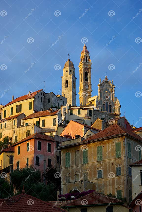 Cervo stock photo. Image of liguria, village, tree, lagoon - 2518680