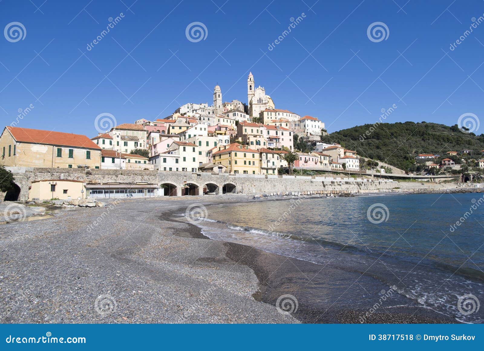 Cervo. Ligurien-Italien stockfoto. Bild von länder, italienisch - 38717518