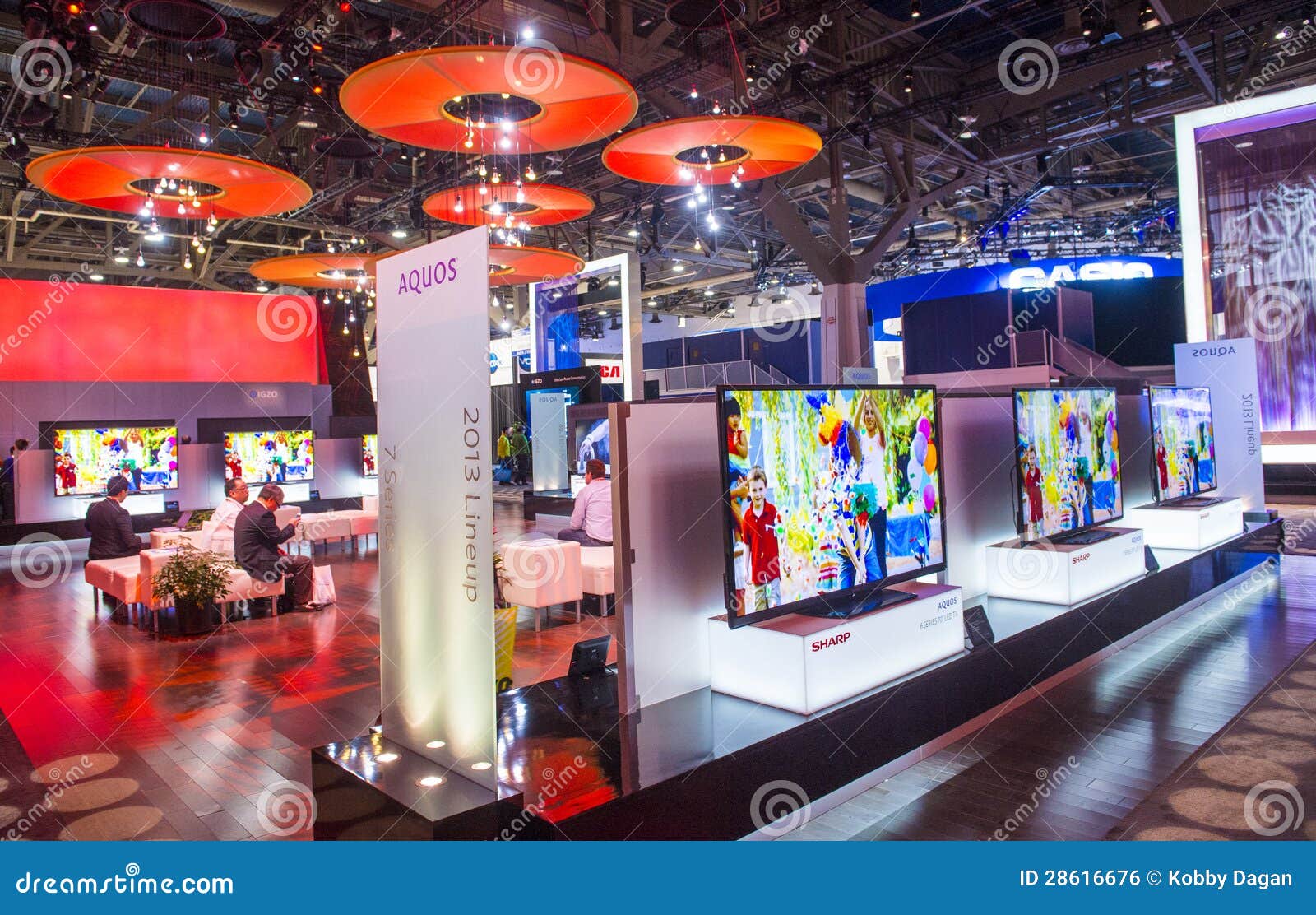 CES 2013 editorial photo. Image of electronics, television - 28616676