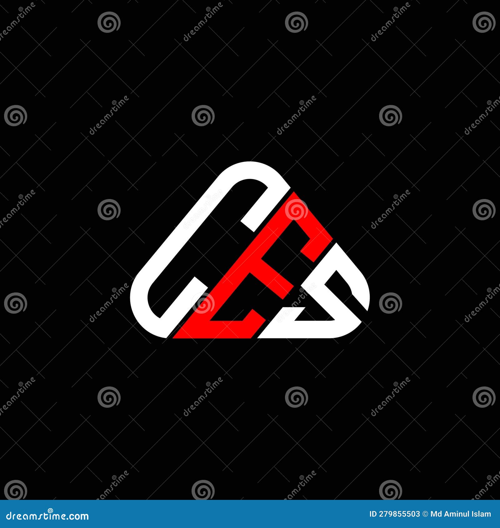 CES Letter Logo Creative Design with Vector Graphic, CES Simple and ...
