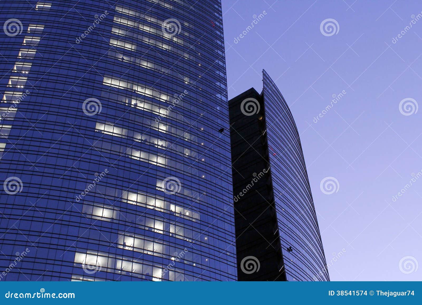 Cesar pelli tower stock photo. Image of background, night - 38541574