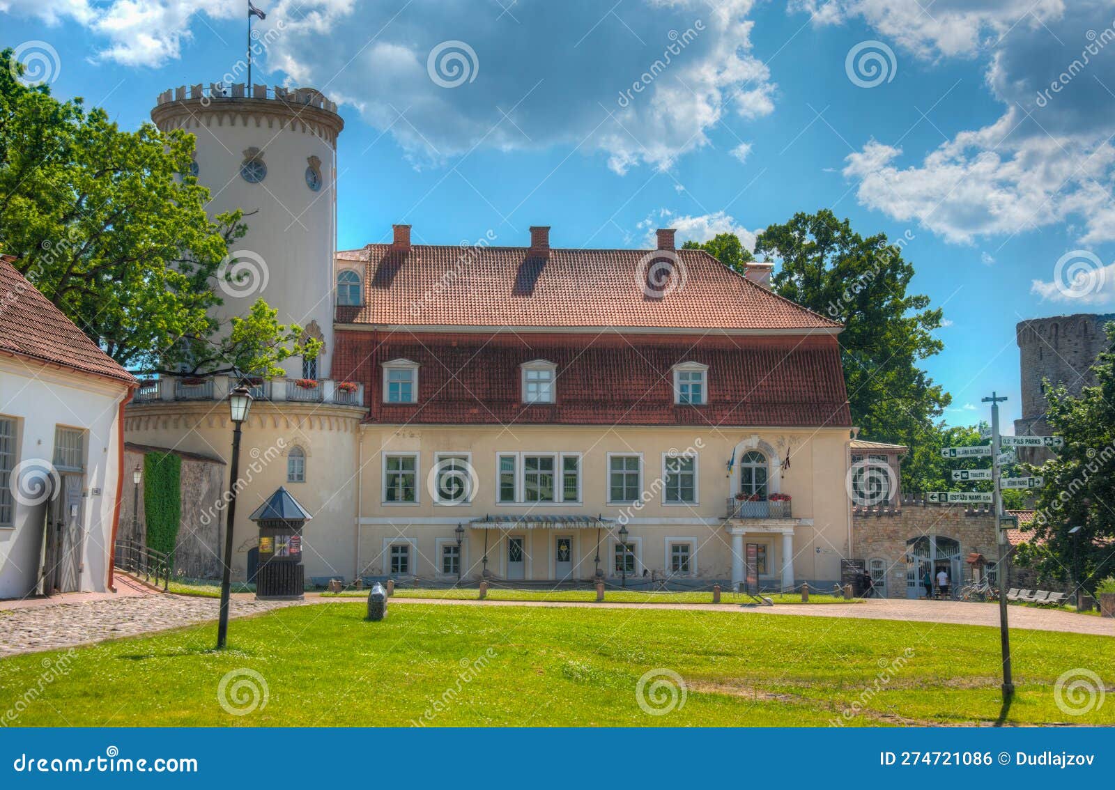 Cesis History and Art Museum in Latvia Stock Photo - Image of hisotry ...