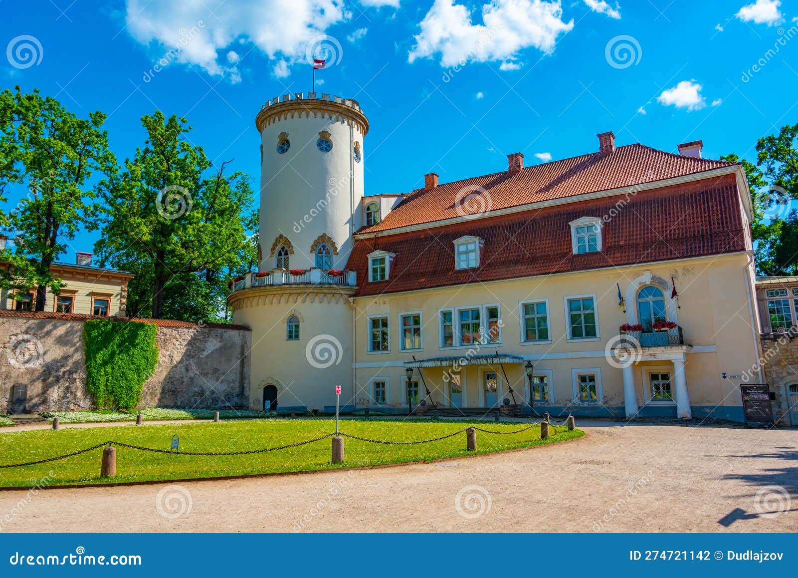Cesis History and Art Museum in Latvia Stock Photo - Image of house ...