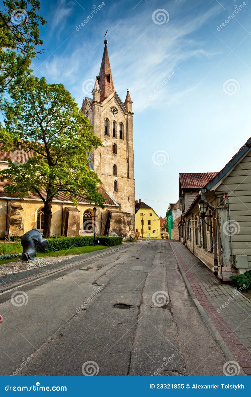 Cesis, Latvia stock image. Image of ancient, city, cathedral - 23321855