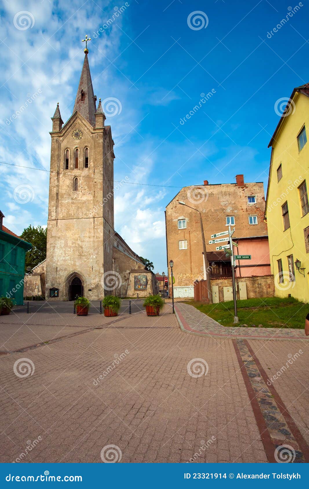Cesis, Latvia stock photo. Image of medieval, gothic - 23321914