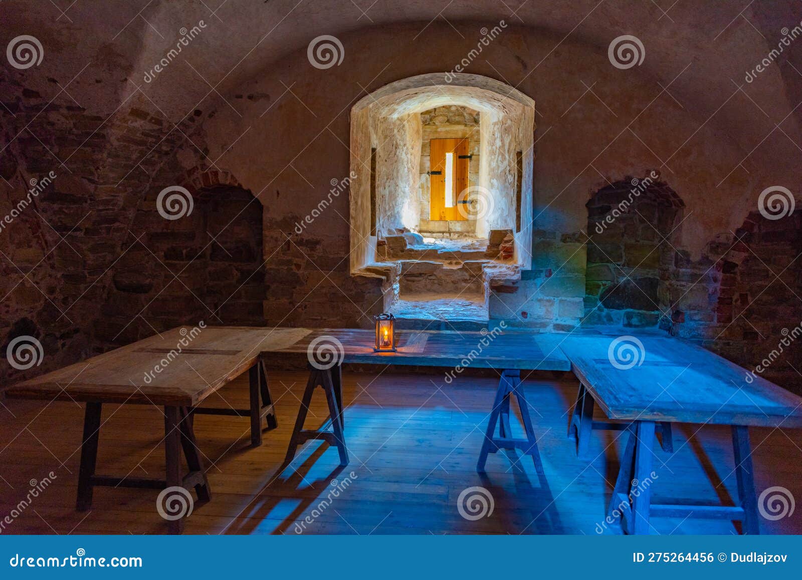 Cesis, Latvia, June 26, 2022: Interior of the Cesis Castle in La ...