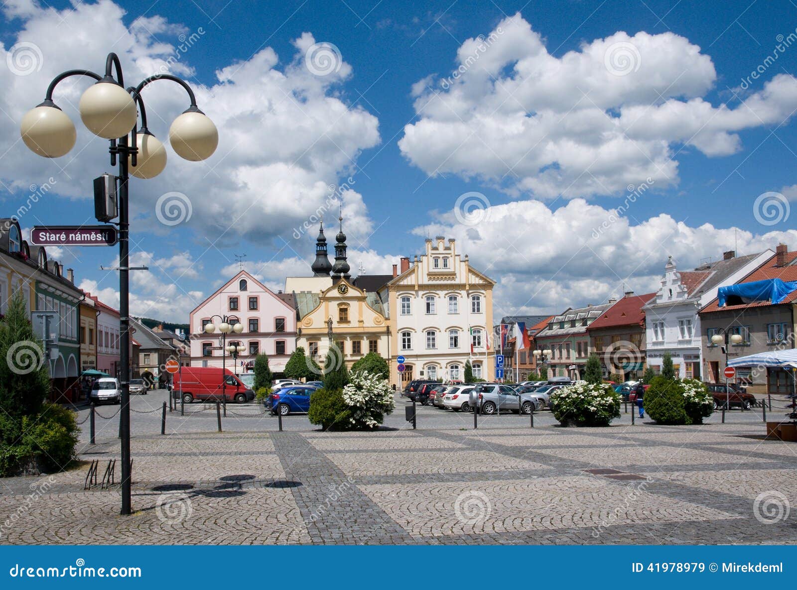 Ceska Trebova, Czech Republic Editorial Stock Image - Image of historic ...
