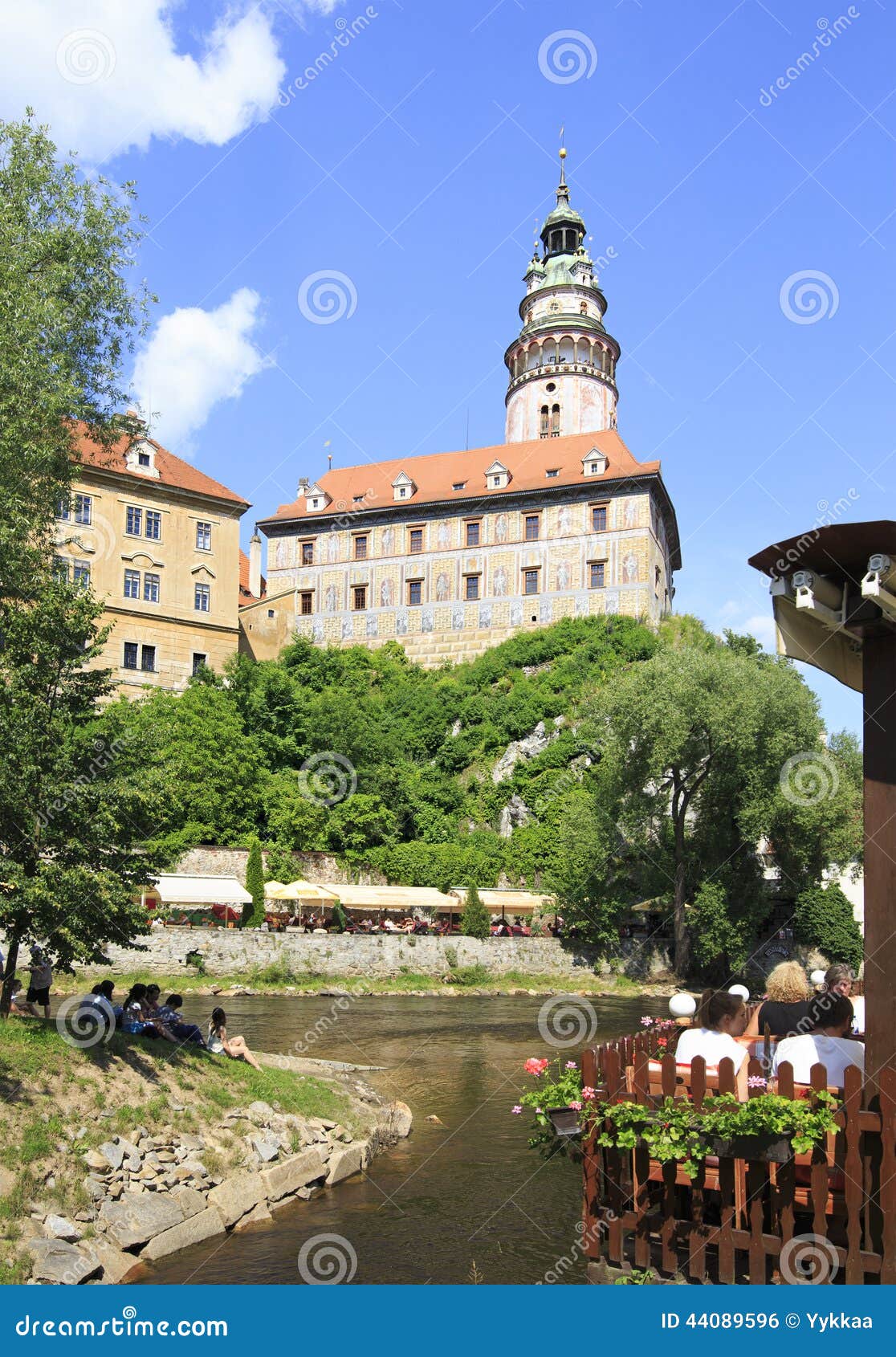 Cesky Krumlov Castle. editorial photo. Image of krumlov - 44089596