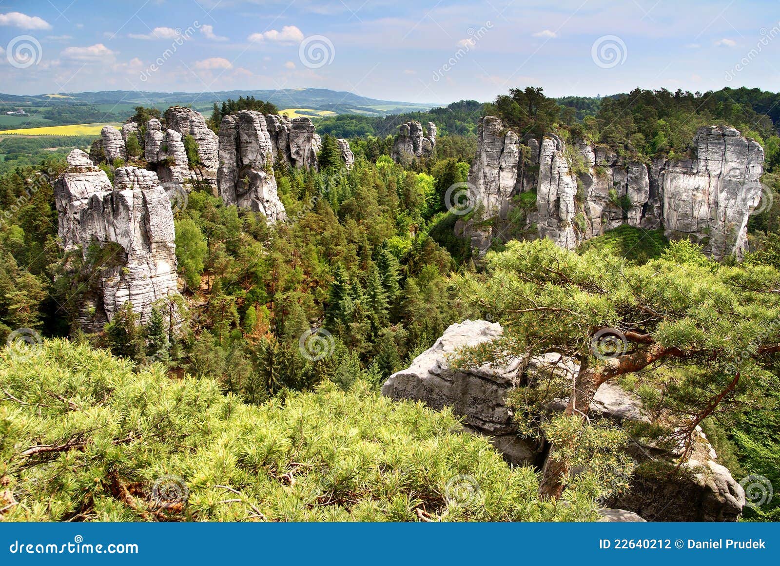 Cesky raj stock photo. Image of grit, cliff, lapidary - 22640212